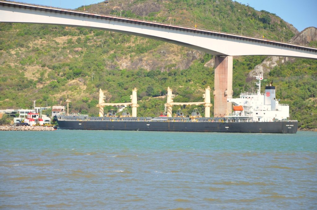 Sopesp - Recorde de calado em 114 anos do Porto de Vitória
